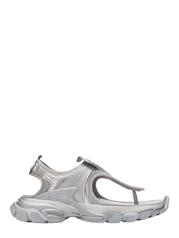 Balenciaga Wmns Track Sandal Metallic - Silver