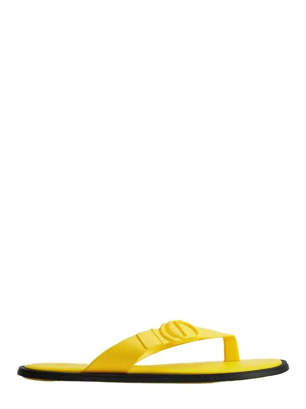 Dior Rivage Flip Flop - Yellow