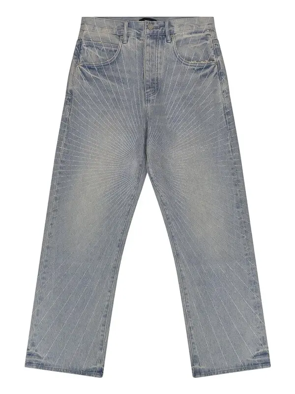 PURPLE BRAND Radial Hotfix P018 Jeans - Blue