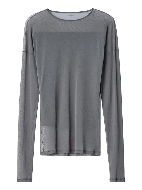 LEMAIRE Ballerina Top With Long Sleeves - Grey