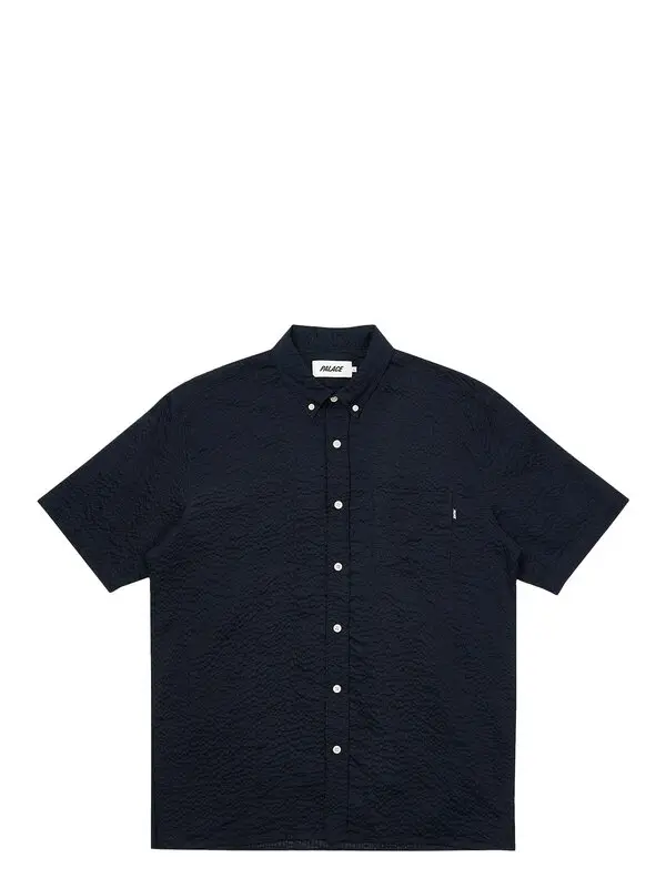 PALACE Short-sleeve Textured Shirt - Blue