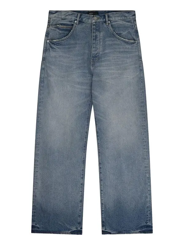 PURPLE BRAND Icon Wide Jeans - Blue
