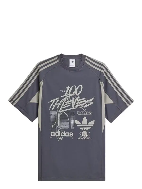 Adidas X 100t Tee 'carbon - Grey