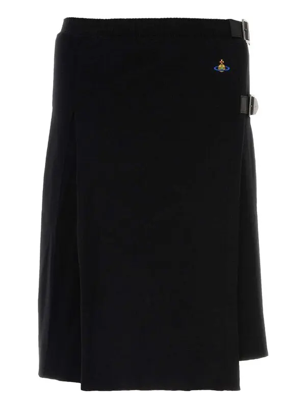 VIVIENNE WESTWOOD Wool Skirt - Black