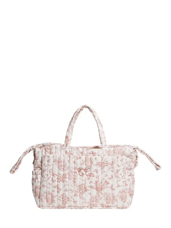 TARTINE ET CHOCOLAT Toile De Jouy Toiletry Bag - Pink