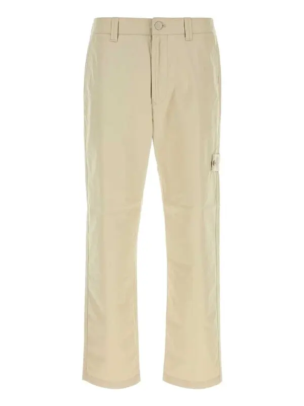 Stone Island Sand Cotton Pant - Brown