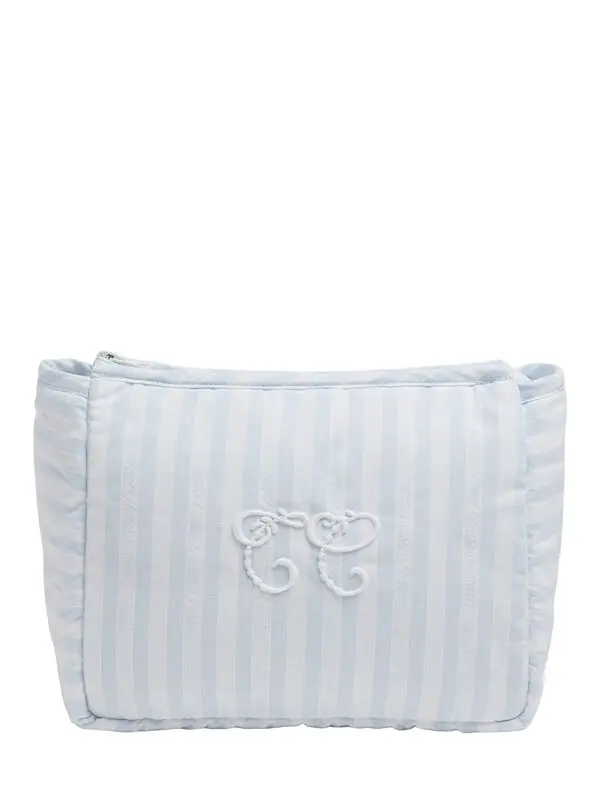 TARTINE ET CHOCOLAT Striped Changing Bag - Blue