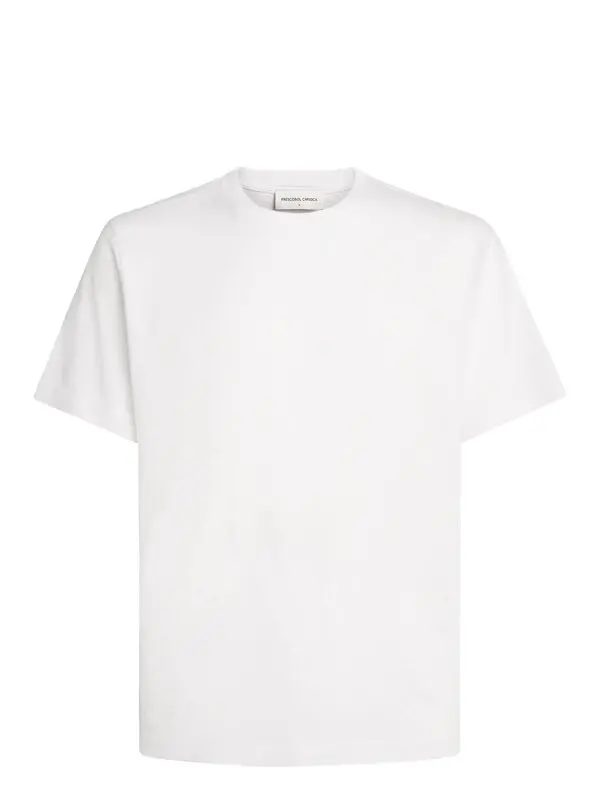 Frescobol Carioca Cotton-linen Dinis T-shirt - White