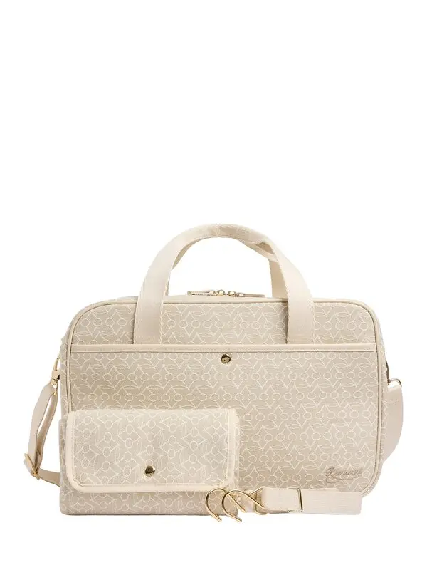 Bonpoint Cotton Denver Changing Bag - Beige