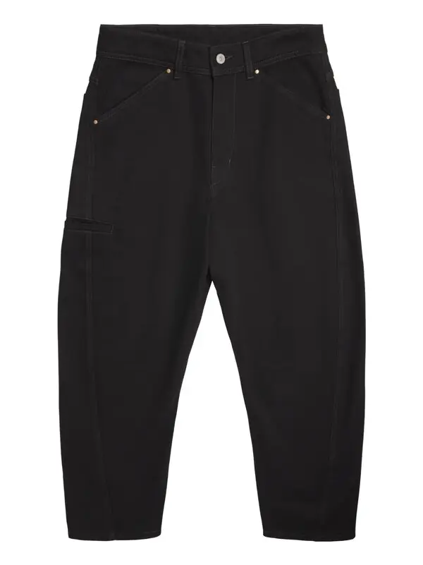 LEMAIRE Twisted Workwear Barrel Jeans - Black