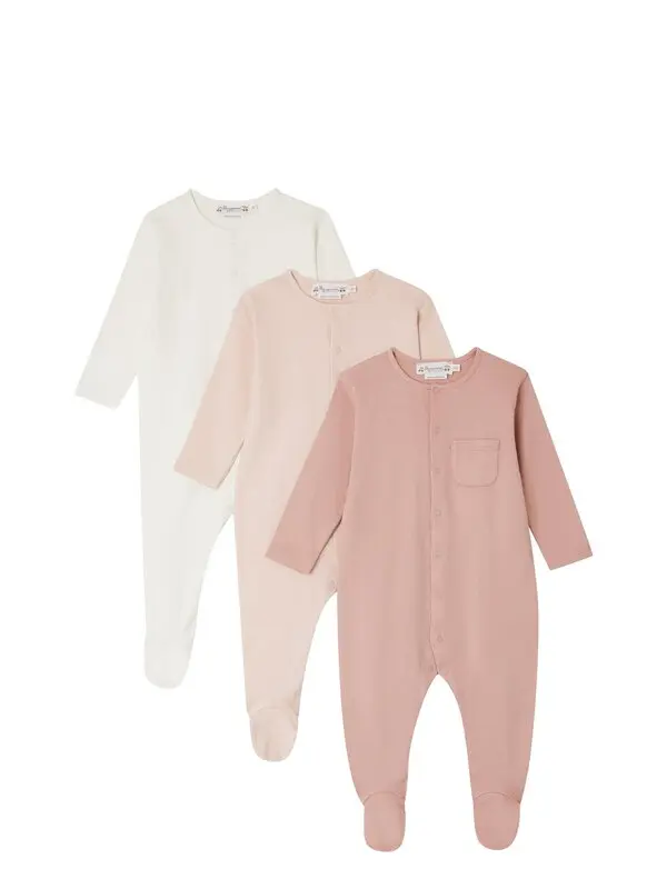 Bonpoint Cotton Cosima Pyjama Set - Pink