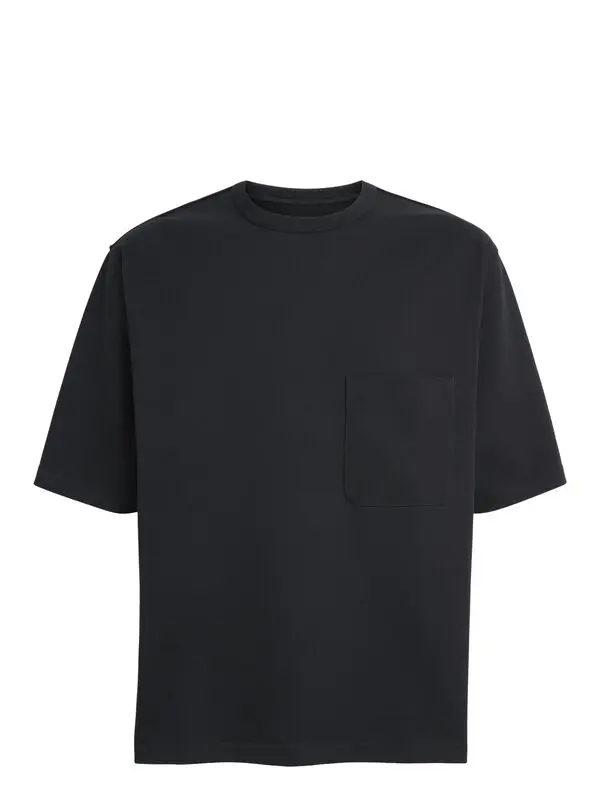 LEMAIRE Cotton Boxy T-shirt - Black