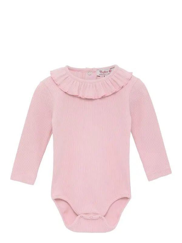 Trotters Stretch-cotton Grace Willow Bodysuit - Pink