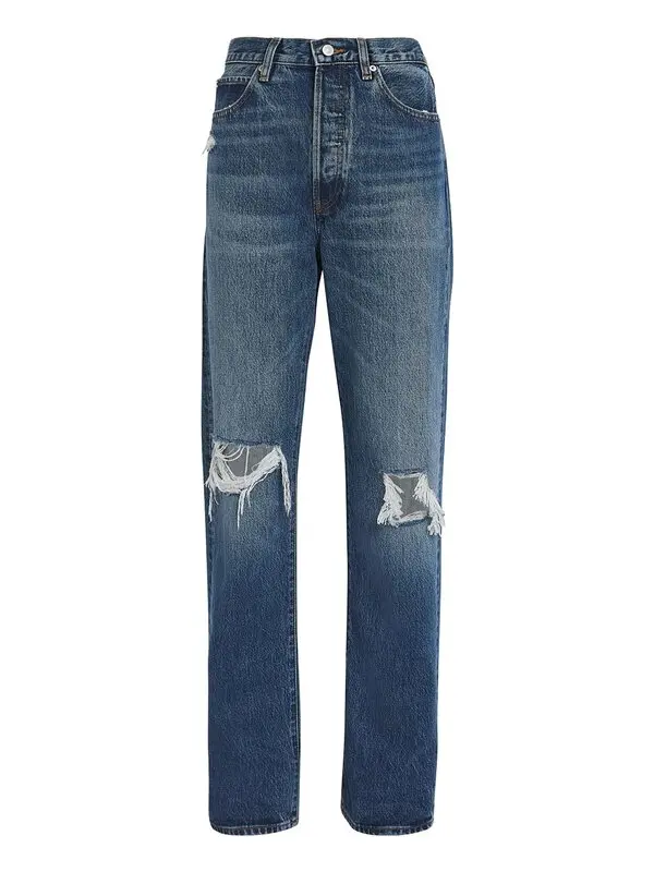 FRAME The Vertical Straight Jeans - Blue