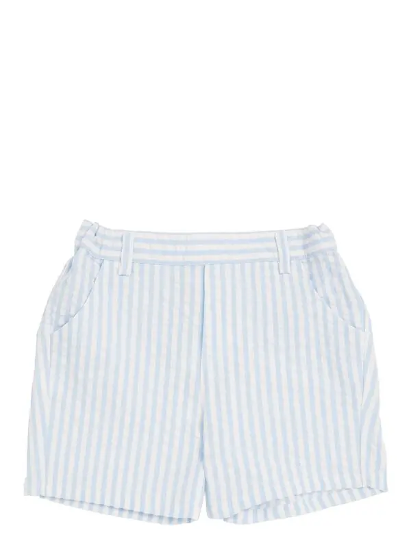 TARTINE ET CHOCOLAT Cotton Stripe Shorts - Blue
