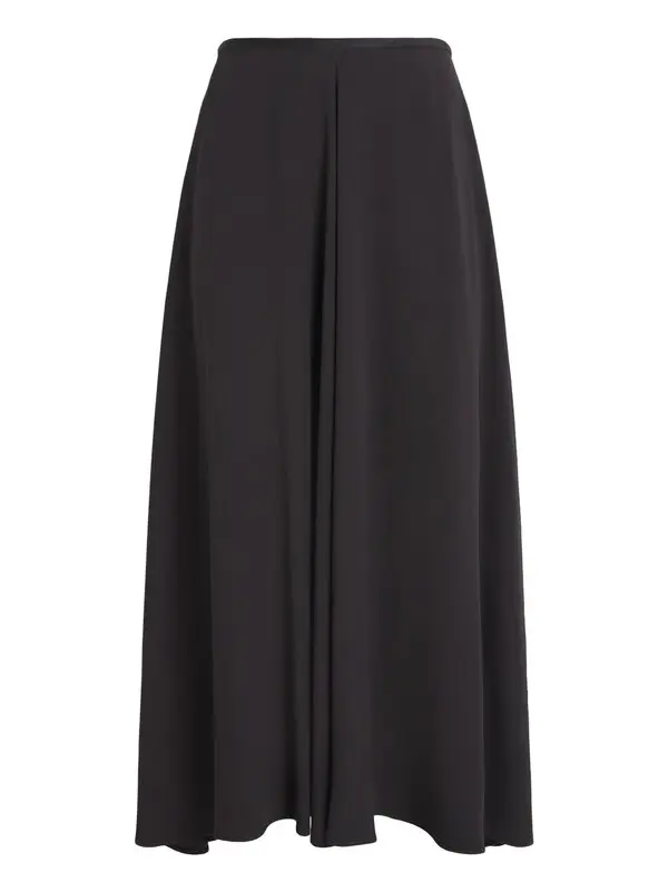 Agnona High-rise Maxi Skirt - Brown