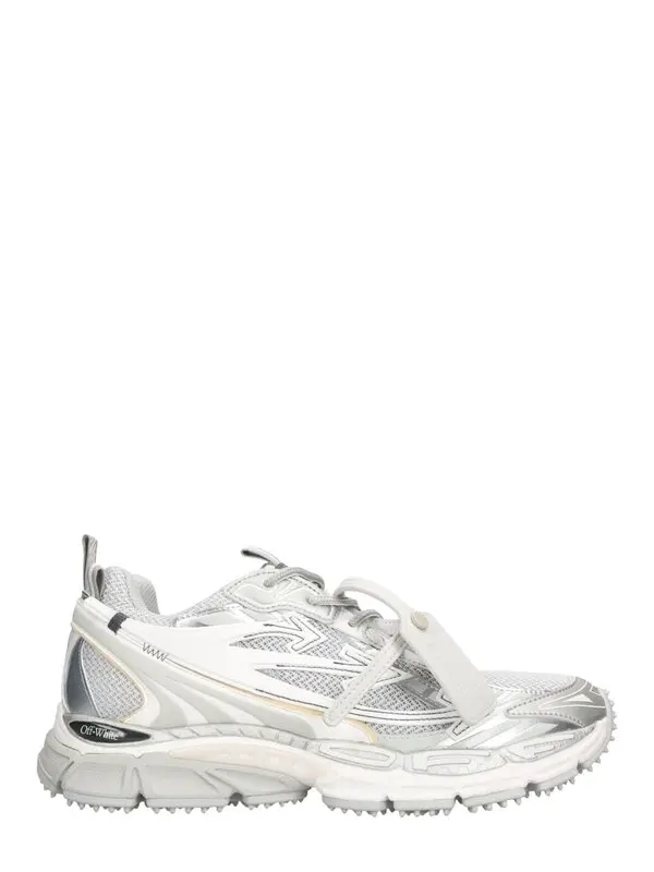Off-White Be Right Back" Sneakers - Silver