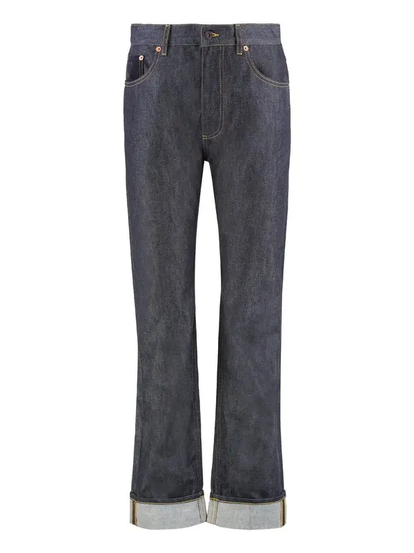 Bottega Veneta Denim Jeans - Blue