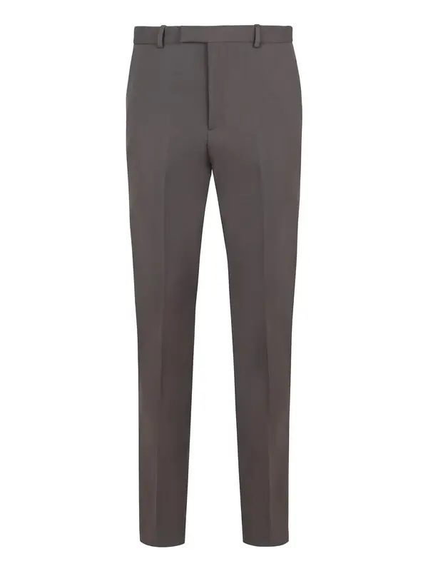 Gucci Stretch Wool Tailored Trousers - Grey
