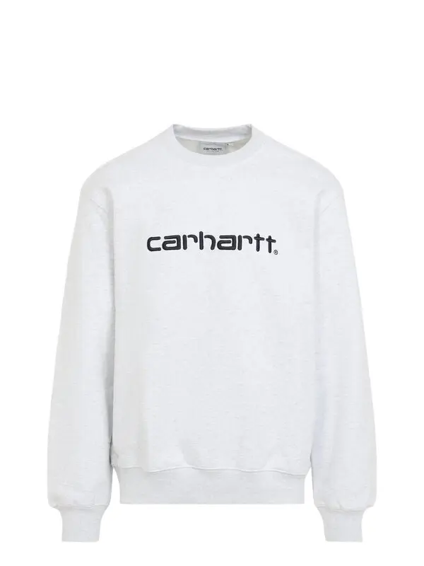 Carhartt Work In Progress Cotton Sweatshirt - Grey