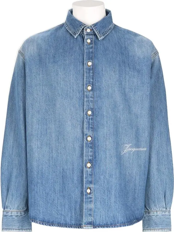 Jacquemus Button-up Shirt - Denim
