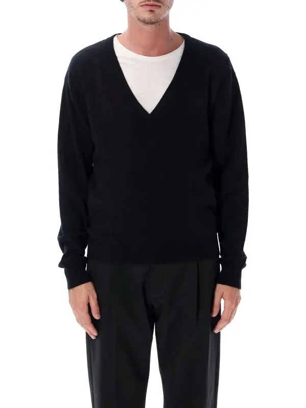 Extreme Cashmere V-neck Cashmere Sweater - Nero
