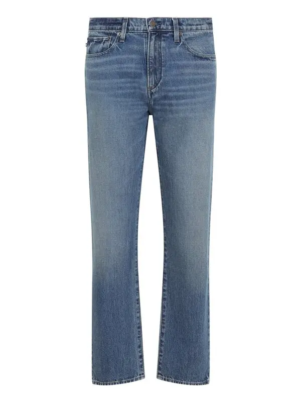 Ralph Lauren Purple Label 5-pocket Cotton Straight Leg Pants - Blue