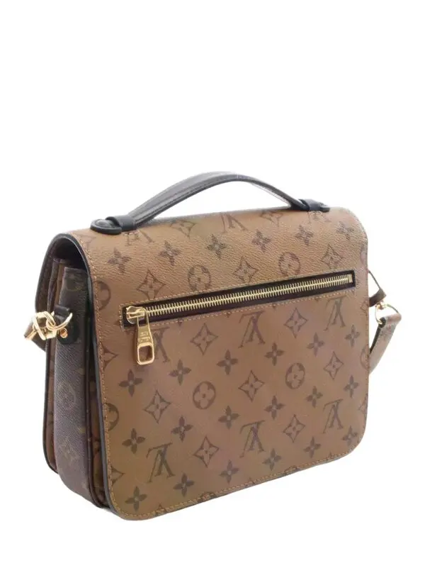 LOUIS VUITTON Mm Pochette Metis Monogram Reverse Shoulder Bag - Brown