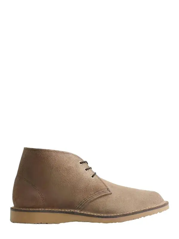 Red Wing Suede Lace-up Boots - Brown