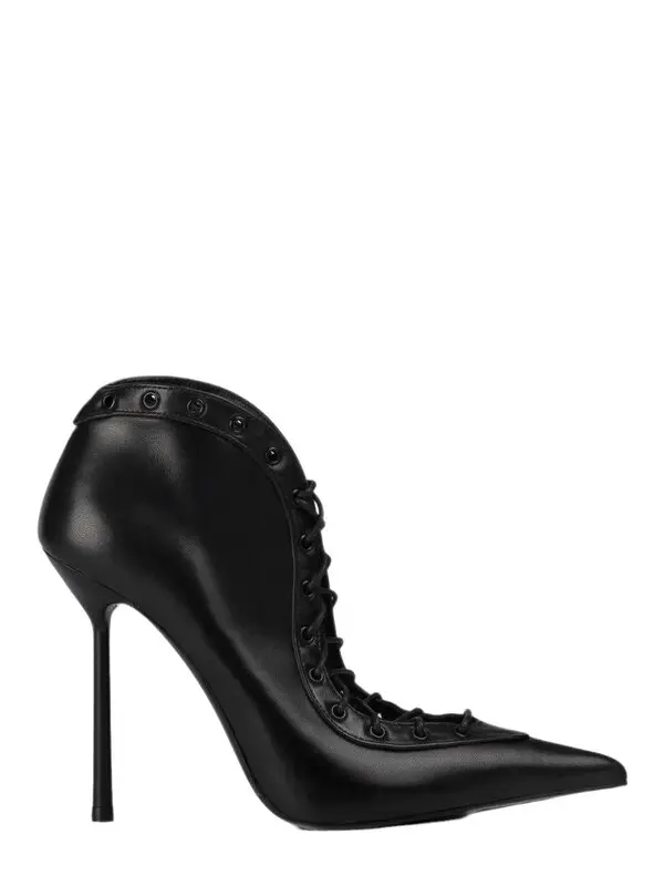 LE SILLA Lace-up Ankle Boots - Black