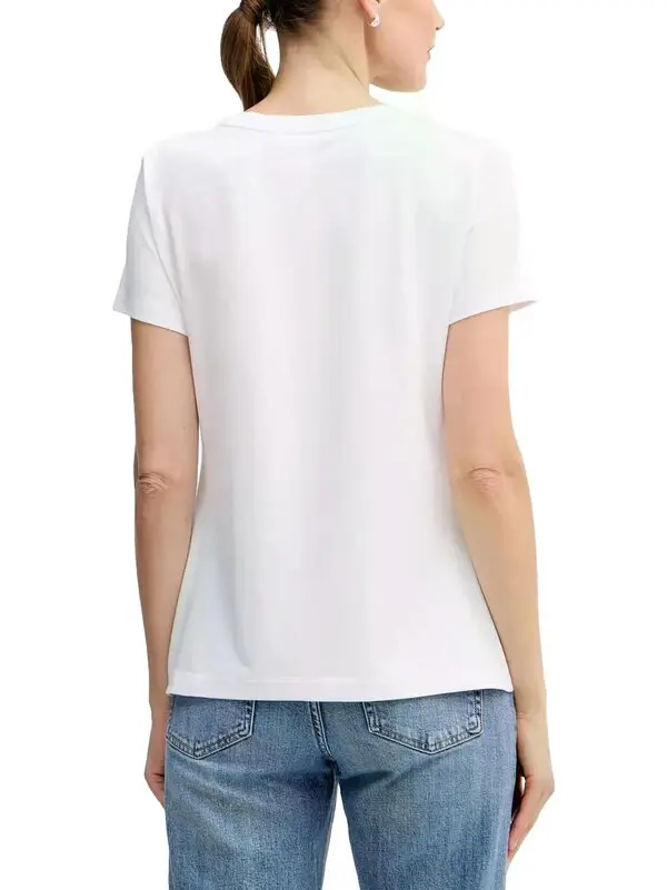 Dkny Graphic Print T-shirt - White