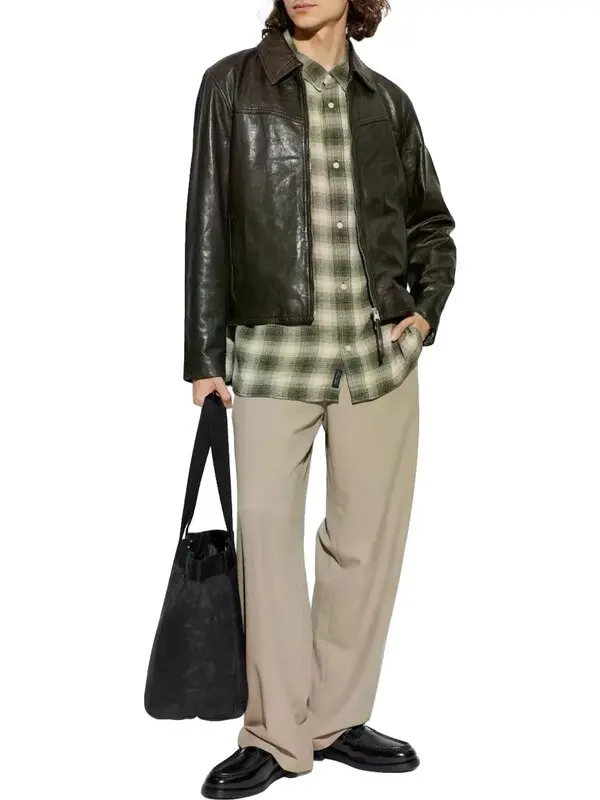 ALLSAINTS Lumley Check-pattern Shirt - Green