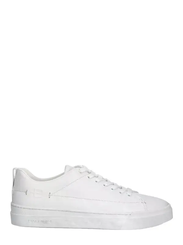 BALDININI Embossed Logo Lace-up Sneakers - White