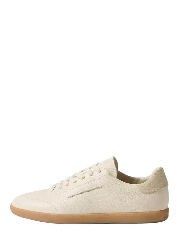 Zegna White Leather 232 Sneakers - Neutrals