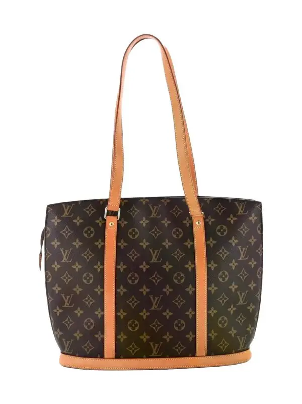 LOUIS VUITTON Monogram Canvas Babylone Tote Bag - Brown