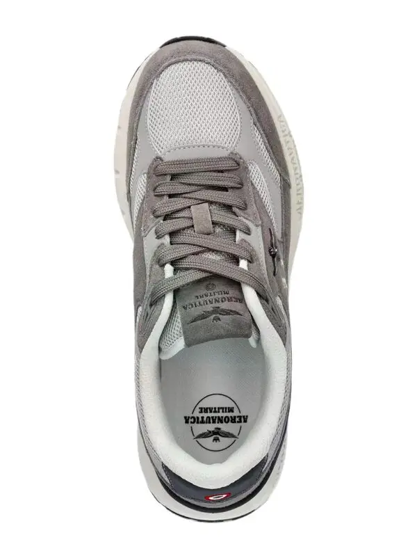 AERONAUTICA MILITARE Panelled Sneakers - Grey