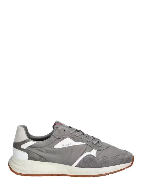 Guess Aria Logo-print Low-top Sneakers - Grey