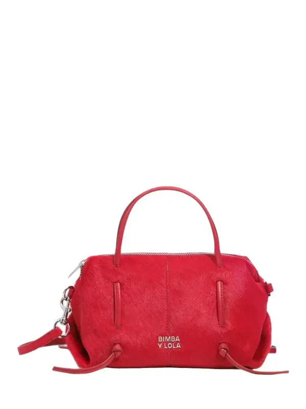 Bimba Y Lola Mini Lava Fur Lolita Bag - Red