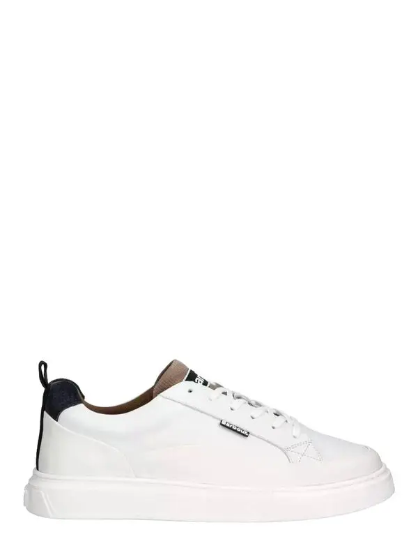 Barbour Stannington Logo-patch Sneakers - White