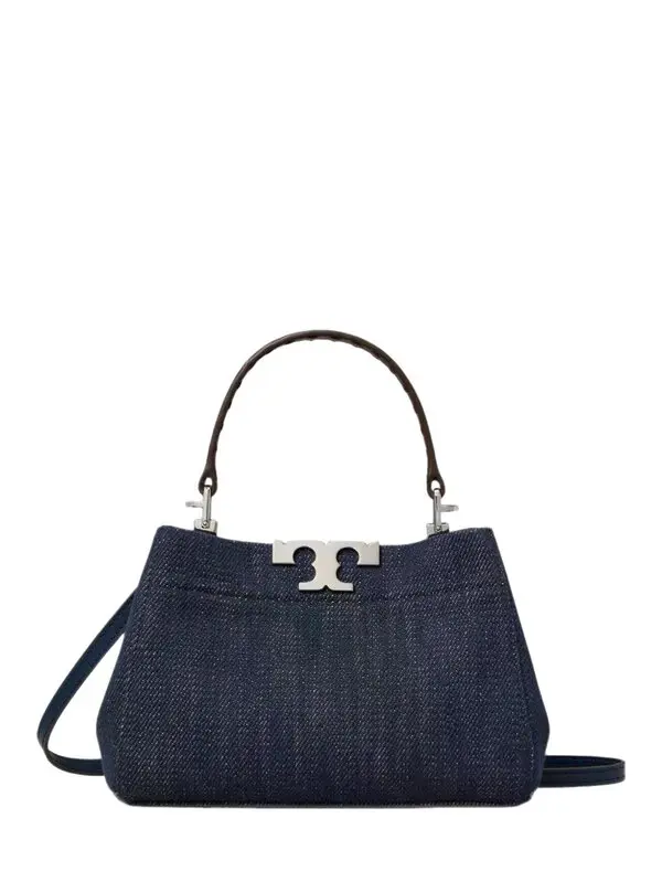 Tory Burch Mini Eleanor Denim Satchel - Blue