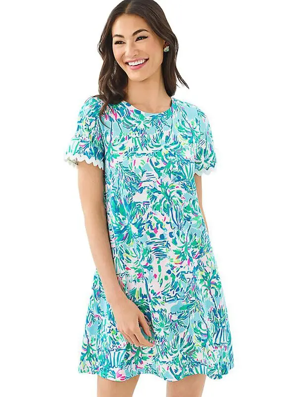 Lilly Pulitzer® Cody Short Sleeve Dress - Blue