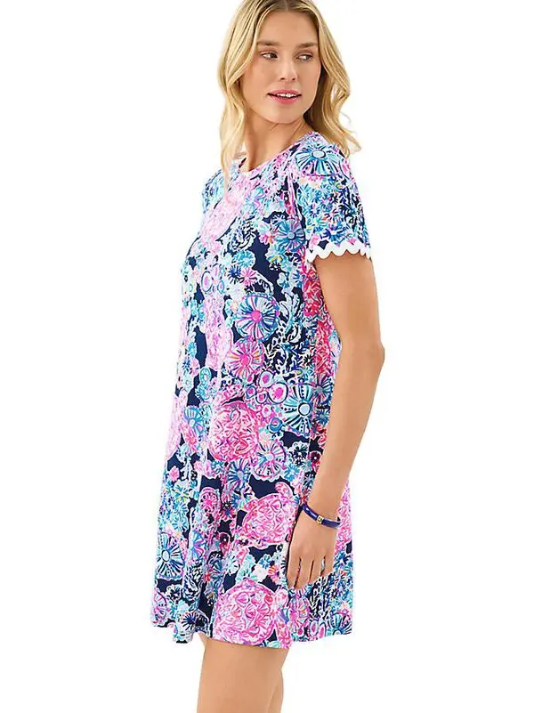 Lilly Pulitzer® Cody Short Sleeve Dress - Navy