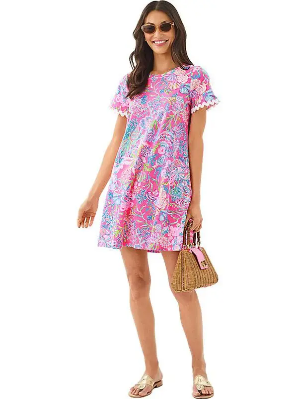 Lilly Pulitzer® Cody Short Sleeve Dress - Pink