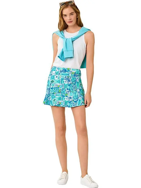Lilly Pulitzer® Upf 50+ Luxletic Zadora High Rise Skort - Mint