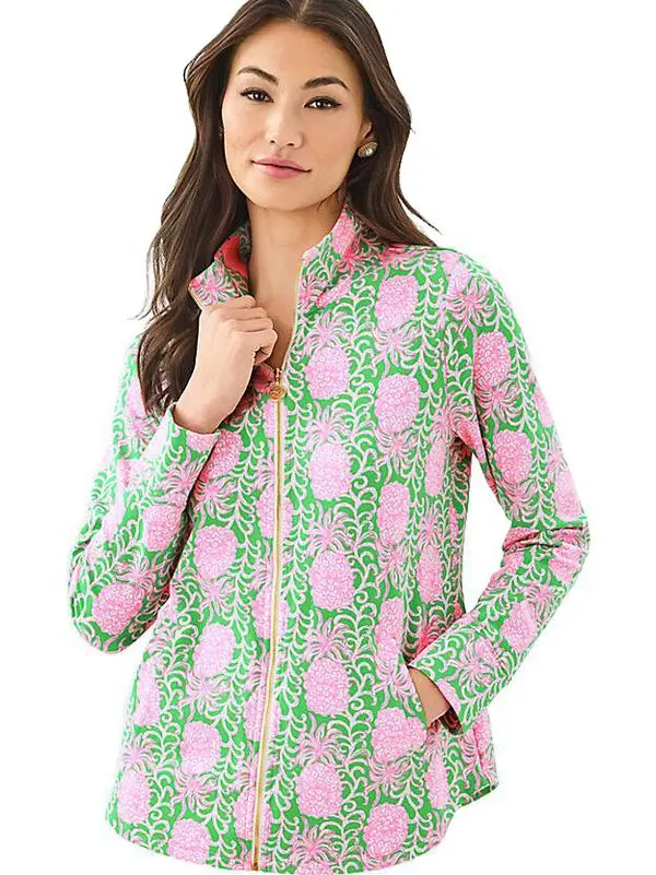 Lilly Pulitzer® Upf 50+ Leona Zip-up Jacket - Green