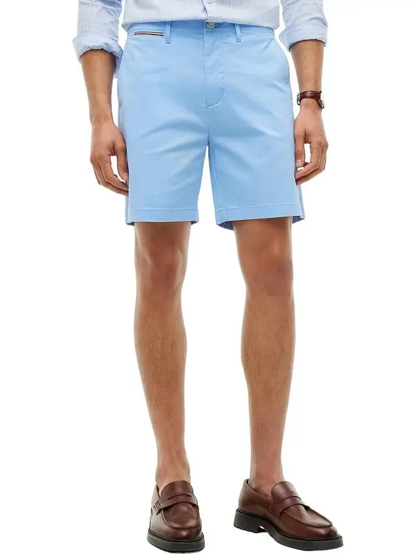 Tommy Hilfiger Regular Fit 7" Comfort Waist Shorts - Vessel Blue