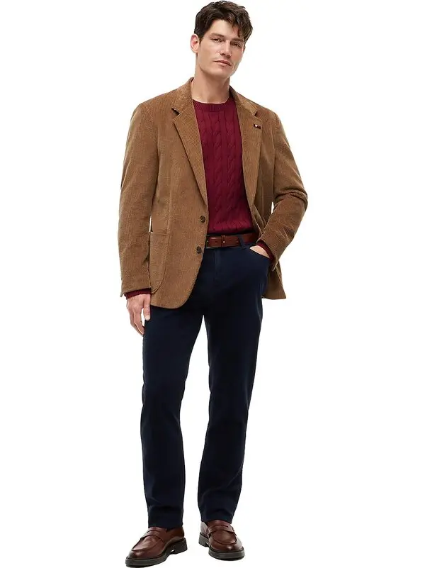 Tommy Hilfiger 5-pocket Straight Leg Pants - Navy Blue