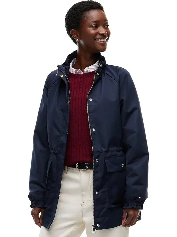 Tommy Hilfiger Water-resistant Parka - Navy Blue