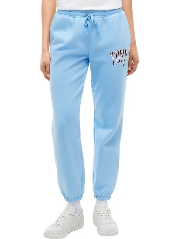 Tommy Hilfiger Varsity Logo Fleece Sweatpants - Vessel Blue