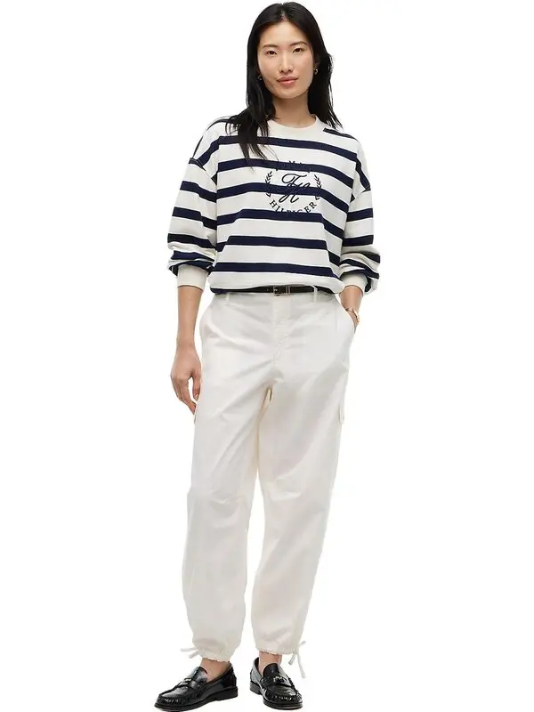 Tommy Hilfiger Relaxed Cargo Jogger - Ivory Silk
